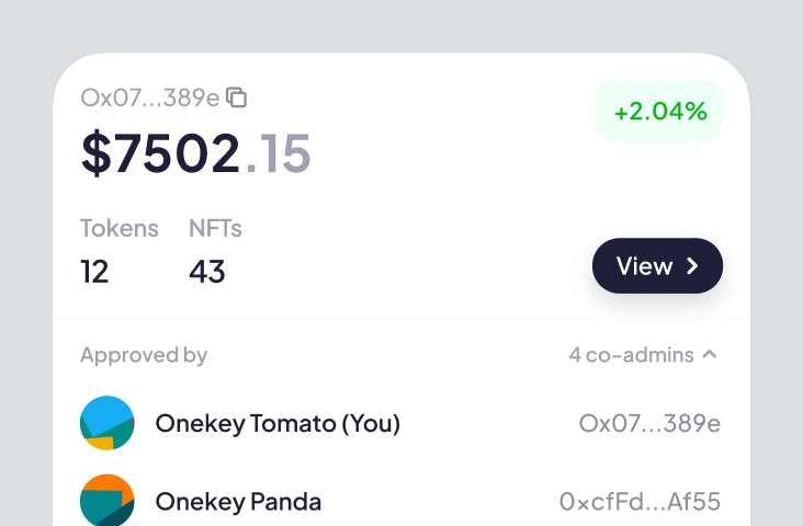 OneKey Wallet | 受数百万人信赖的一体式加密钱包。